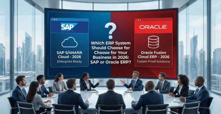 SAP vs Oracle ERP 2026: Which ERP System Fits Your Business?
